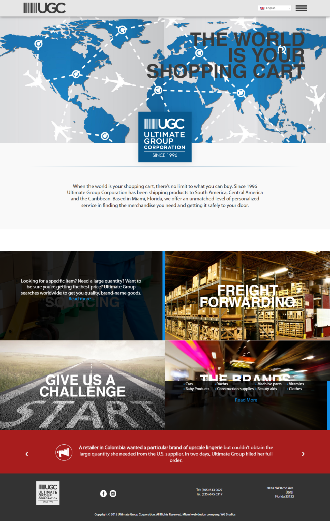 Ultimate Group Corporation - Susan Greene Copywriter